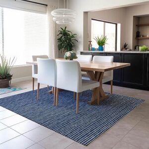 Dalyn Rugs Indoor/Outdoor Laidley LA1 Blue Washable 8' x 10'