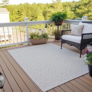 Dalyn Rugs Indoor/Outdoor Laidley LA1 Ivory Washable 8' x 10'