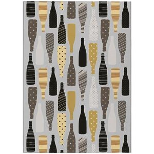 dalyn rugs indoor/outdoor kendall ke12 gray washable 8' x 10' rug