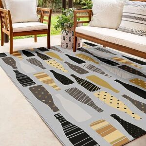 Dalyn Rugs Indoor/Outdoor Kendall KE12 Gray Washable 8' x 10' Rug