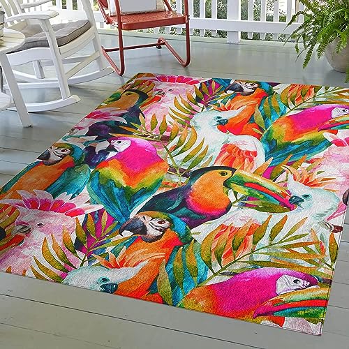 Dalyn Rugs Indoor/Outdoor Tropics TC5 Multi Washable 8' x 10' Rug