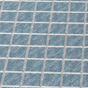 Dalyn Rugs Indoor/Outdoor York YO1 Blue Washable 8' x 10'