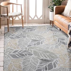 Dalyn Rugs Indoor/Outdoor Tropics TC3 Gray Washable 8' x 10' Rug