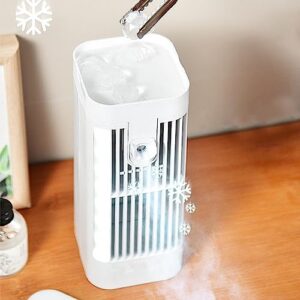 Portable A-I-R Conditioners Remote Head Cooler Conditioner USB Personal Mini Conditioner with 3-Speed with Automatic Head Shaking for Home Office Bedroom Desktop Fan