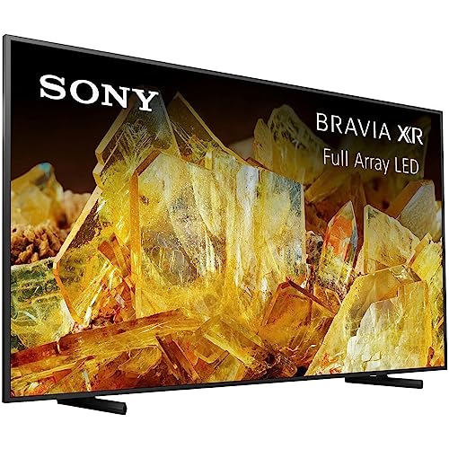 Sony XR55X90L Bravia XR 55" X90L 4K HDR Full Array LED Smart TV (2023 Model) Bundle with Deco Gear Home Theater Soundbar with Subwoofer, Wall Mount Accessory Kit, 6FT 4K HDMI 2.0 Cables and More