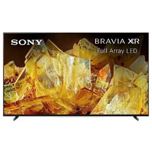 Sony XR55X90L Bravia XR 55" X90L 4K HDR Full Array LED Smart TV (2023 Model) Bundle with Deco Gear Home Theater Soundbar with Subwoofer, Wall Mount Accessory Kit, 6FT 4K HDMI 2.0 Cables and More