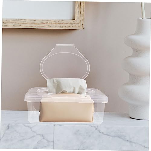 Masks Disposable 2pcs Wipe Box Wipes for Baby Diaper Dispenser Disposable Tissue Dispenser Travel case Portable Tissue Dispenser case Filling Wipe Holder Disposable Masks