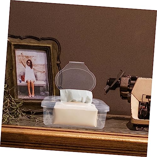 Masks Disposable 2pcs Wipe Box Wipes for Baby Diaper Dispenser Disposable Tissue Dispenser Travel case Portable Tissue Dispenser case Filling Wipe Holder Disposable Masks