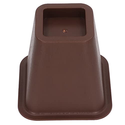 Furniture Risers, Set of 6 Non Slip Furniture Pads, Furniture Lifters, Child Safe Design with Glossy and Rounded Edges