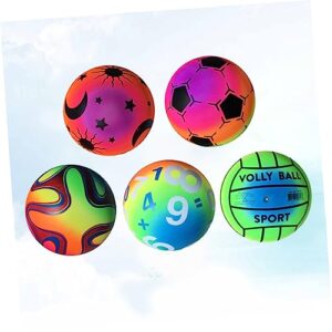 KONTONTY 5 Pcs 22 Kids Pool Kids Swimming Pool Swimming Pools for Kids Toy for Kids Beach Toy Water Pool for Kids kidcraft playset Kid Pool PVC Bouncy Kickball Play Football Child Thicken