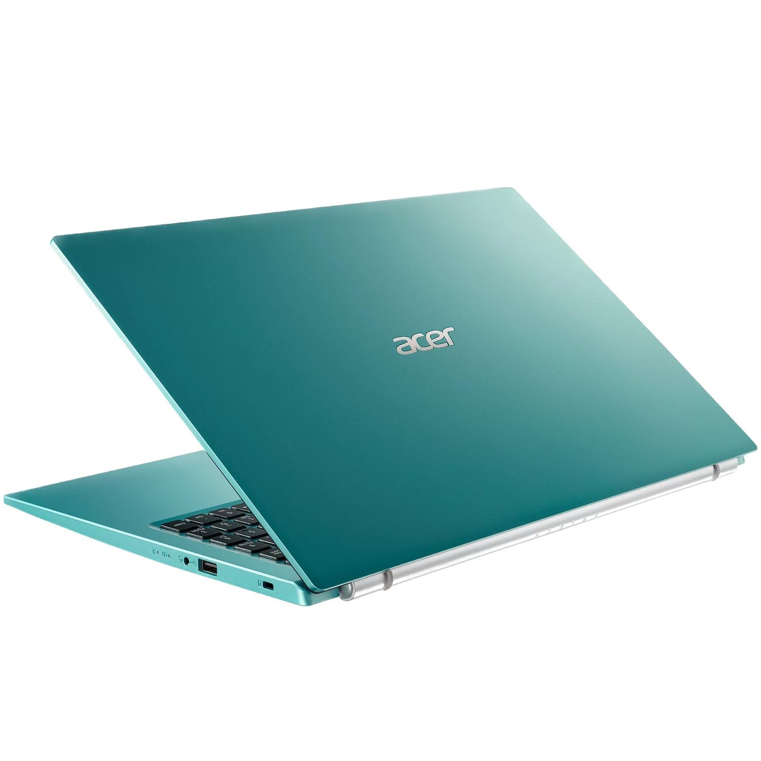 acer Aspire 3 Laptop, 15.6” FHD Screen, Intel Core i3-1115G4, 12GB DDR4 RAM, 256GB PCIe M.2 SSD, Wi-Fi, HDMI, RJ-45, Webcam, Windows 11 Home, Teal