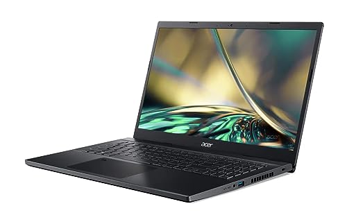 Acer Aspire 7 A715 15.6" 144Hz FHD LCD Gaming and Business Laptop (Intel i7-1260P 12-Core, 32GB RAM, 512GB m.2 SATA SSD, GeForce RTX 3050 Ti 4GB, Backlit KYB, FP Reader, Win11Pro) w/Dockztorm Hub