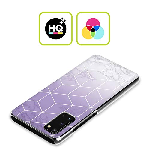 Head Case Designs Officially Licensed Nature Magick Ultra Violet Purple Cubes Metallic Geometric Cube Marble Hard Back Case Compatible with Samsung Galaxy Z Flip5