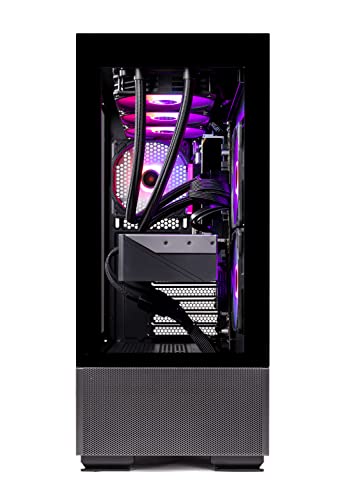 Skytech Azure Gaming PC Desktop – AMD Ryzen 7 7800X3D 4.2 GHz, NVIDIA RTX 4080, 1TB NVME Gen4 SSD, 32GB DDR5 RAM RGB, 1000W Gold PCIE 5.0 PSU, 360mm AIO, 11AC Wi-Fi, Windows 11 Home 64-bit