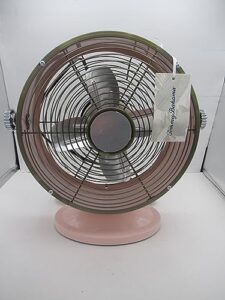 retro pedestal desk fan with pivot head 2 speed 12 inch