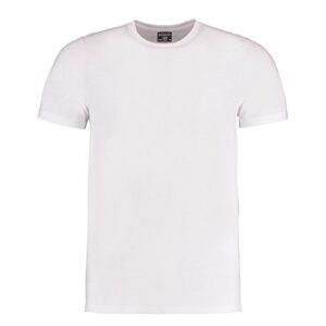 kustom kit mens superwash 60 fashion fit t-shirt (4xl) (white)