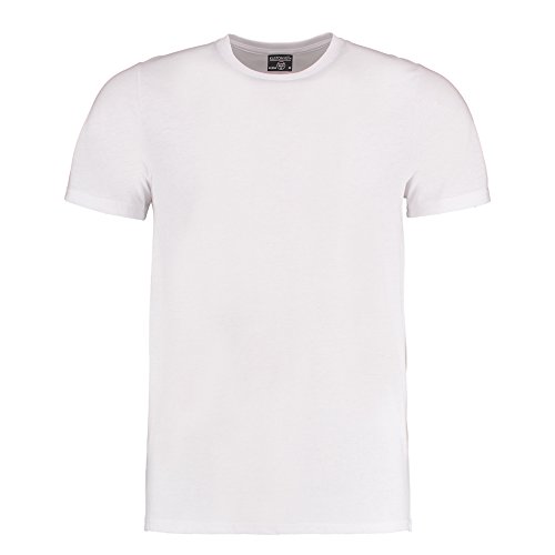 KUSTOM KIT Mens Superwash 60 Fashion Fit T-Shirt (4XL) (White)