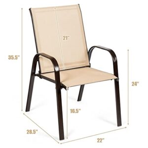 Office Chair Gaming Chair Computer Chair 2 Pieces Patio Chairs Outdoor Dining Chairs Garden Terrace Yard with armrests