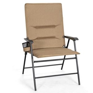 office chair gaming chair computer chair patio upholstered folding portable chair camping dining outdoor beach chair brown