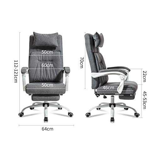 Office Chair Gaming Chair Computer Chair Reclining Office Desk Chair Adjustable High Back Ergonomic Computer Mesh Recliner Home Office Chairs with Footrest and Lumbar Support