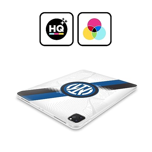 Head Case Designs Officially Licensed Inter Milan Away 2023/24 Crest Kit Soft Gel Case Compatible with Apple iPad Air 2020/2022