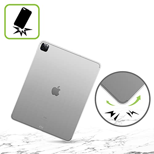 Head Case Designs Officially Licensed Episodic Drawing Luna and Moth Illustration Animals Soft Gel Case Compatible with Apple iPad Air 2020/2022