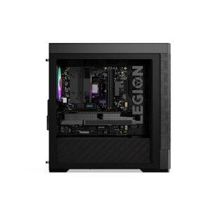 Lenovo Legion Tower 5 Gaming Desktop | AMD 8-core Ryzen 7 5700G Processor (>i7-10700) | 16GB DDR4 1TB SSD | Nvidia GeForce RTX 3060 Ti 8GB Graphic | USB-C DisplayPort RGB Win11Pro Black + HDMI Cable