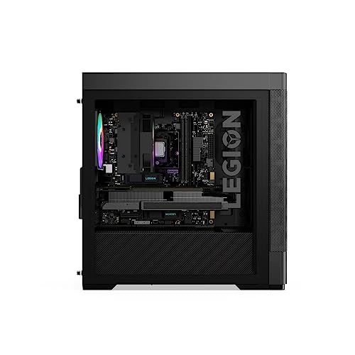 Lenovo Legion Tower 5 Gaming Desktop | AMD 8-core Ryzen 7 5700G Processor (>i7-10700) | 16GB DDR4 1TB SSD | Nvidia GeForce RTX 3060 Ti 8GB Graphic | USB-C DisplayPort RGB Win11Pro Black + HDMI Cable