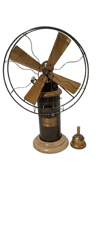 Time Fashion Antique Kerosene Oil Operated Steam Engine Fan Vintage Working Museum Fan