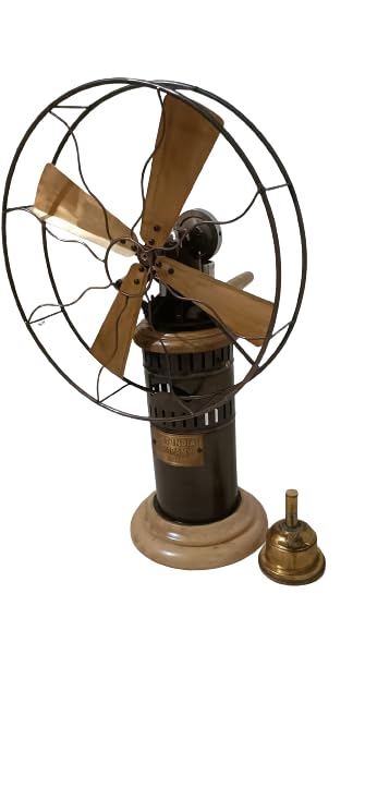 Time Fashion Antique Kerosene Oil Operated Steam Engine Fan Vintage Working Museum Fan