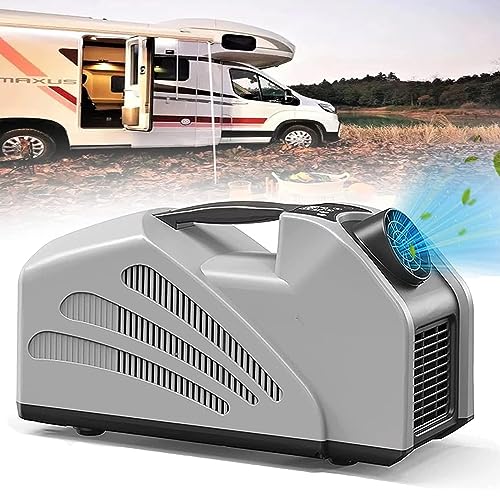 Portable Air Conditioner, Tent Air Conditioner, 2350 BTUs of Cooling, 650W Low Power Consumption, No Drainage Required, for Outdoor Camping/RVs or Home Use