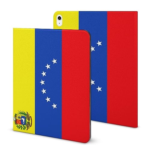 Venezuelan Flag Fashion Case for IPAD 2020 AIR 4 （10.9in）, Pen Slot Protective Cover for IPAD 2020 AIR 4 （10.9in）, Convenient Magnetic Stand