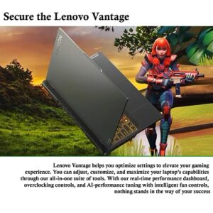 Lenovo Legion Pro 5 Gen 8 Gaming Laptop, 16” WQXGA 165Hz Display, AMD Ryzen 7 7745HX, NVIDIA GeForce RTX 4070, 64GB DDR5 RAM, 2TB SSD + 2TB SSD, Wi-Fi 6, RGB Backlit KB, Windows 11 Home, Onyx Grey