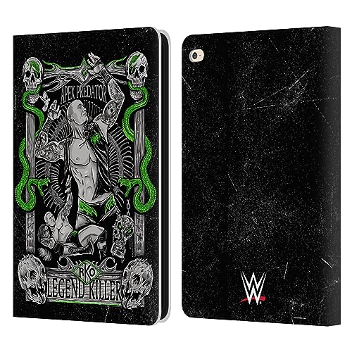 Head Case Designs Officially Licensed WWE Poster Art Randy Orton Leather Book Wallet Case Cover Compatible with Apple iPad Air 2 (2014)