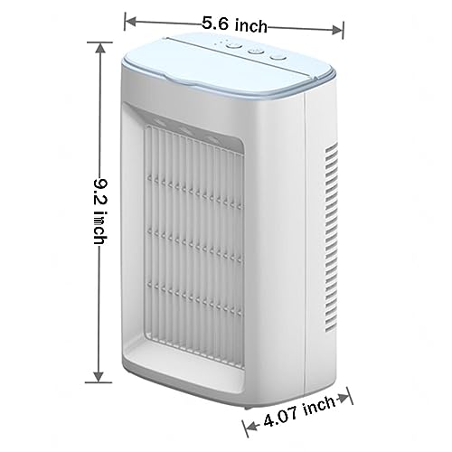 Airconditioning Portable Unit Quiet USB Three-Speed Wind Miniature Air Conditioner Quiet Solid Powerful Air Cooler for Home and Office