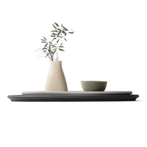 Umbra Hub Serving Trays, Set of 2, Charcoal/Grey