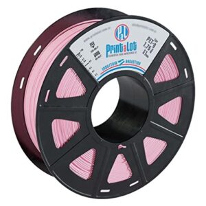 PRINTALOT PETG 3D Printer Filament, Dimensional Accuracy +/- 0.03 mm, 1 kg Spool, 1.75 mm, Pink