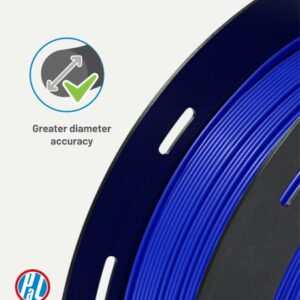 PRINTALOT PLA 3D Printer Filament, Dimensional Accuracy +/- 0.03 mm, 1 kg Spool, 1.75 mm Kryptonite