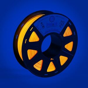 printalot petg 3d printer filament, dimensional accuracy +/- 0.03 mm, 1 kg spool, 1.75 mm, fluo orange