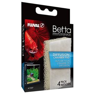 fluval betta diffusion chamber pad, replacement aquarium filter media