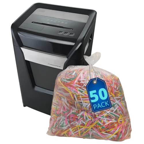 1InTheOffice Shredder Bags 15.8 Gallon, Paper Shredder Waste Bags 15.8 Gal., 50/Box