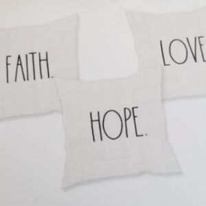 Hidd_ntr_asur_s 3pk Ivory Canvas 12x12 Hope Faith and Love Pillows