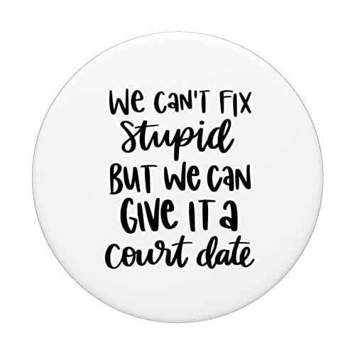 Funny Law Student Paralegal and Lawyer PopSockets Swappable PopGrip