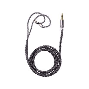 fiio lc-rdpro headphone cable upgrade 3.9ft high resolution mmcx comes with 2.5/3.5/4.4mm swappable plugs