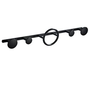 langpai coat hooks for wall mounted creative modern coat rack entryway storage hook metal row hooks hanging robe & towel hooks brass matte black finished