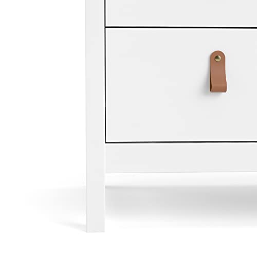 Tvilum 3 Drawer Chest, White