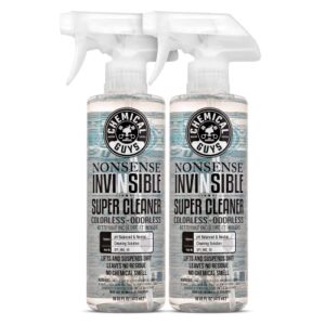 chemical guys spi_993_1602 nonsense all surface super cleaner (works on vinyl, rubber, plastic, carpet) safe for home, garage, cars, trucks, suvs, jeeps, rvs & more, 16 fl oz, unscented-2 pack