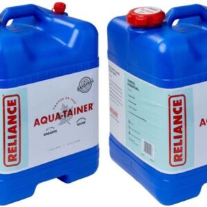 Ergonomic contoured handle Water Storage Container 7 Gallon (7gal/26L) (2-Pack)