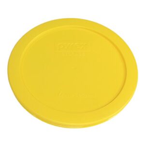 Pyrex 7201-PC 4-Cup Food Storage Lids in (2) Yolk Yellow, (2) Meyer Lemon Yellow and (2) Butter Yellow