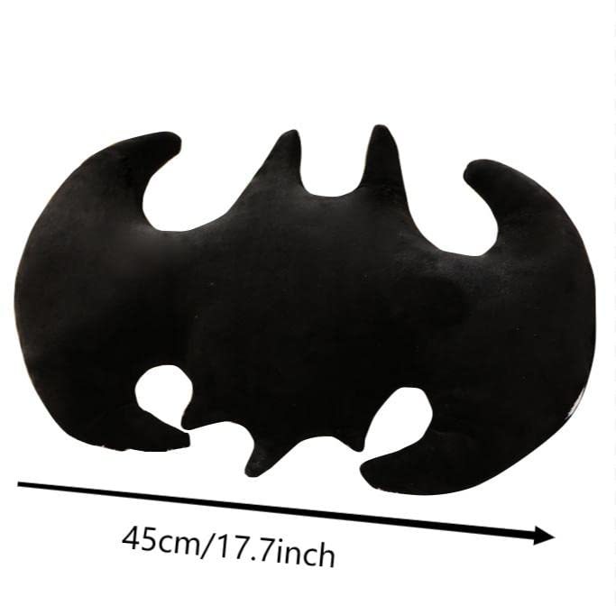 JRBB 17.7 Inch Batman Throw Pillow, Pillow Cushion Plush Toy, Throw Pillow Superhero Home Decor Pillow, Pillow Cushion for Sofa